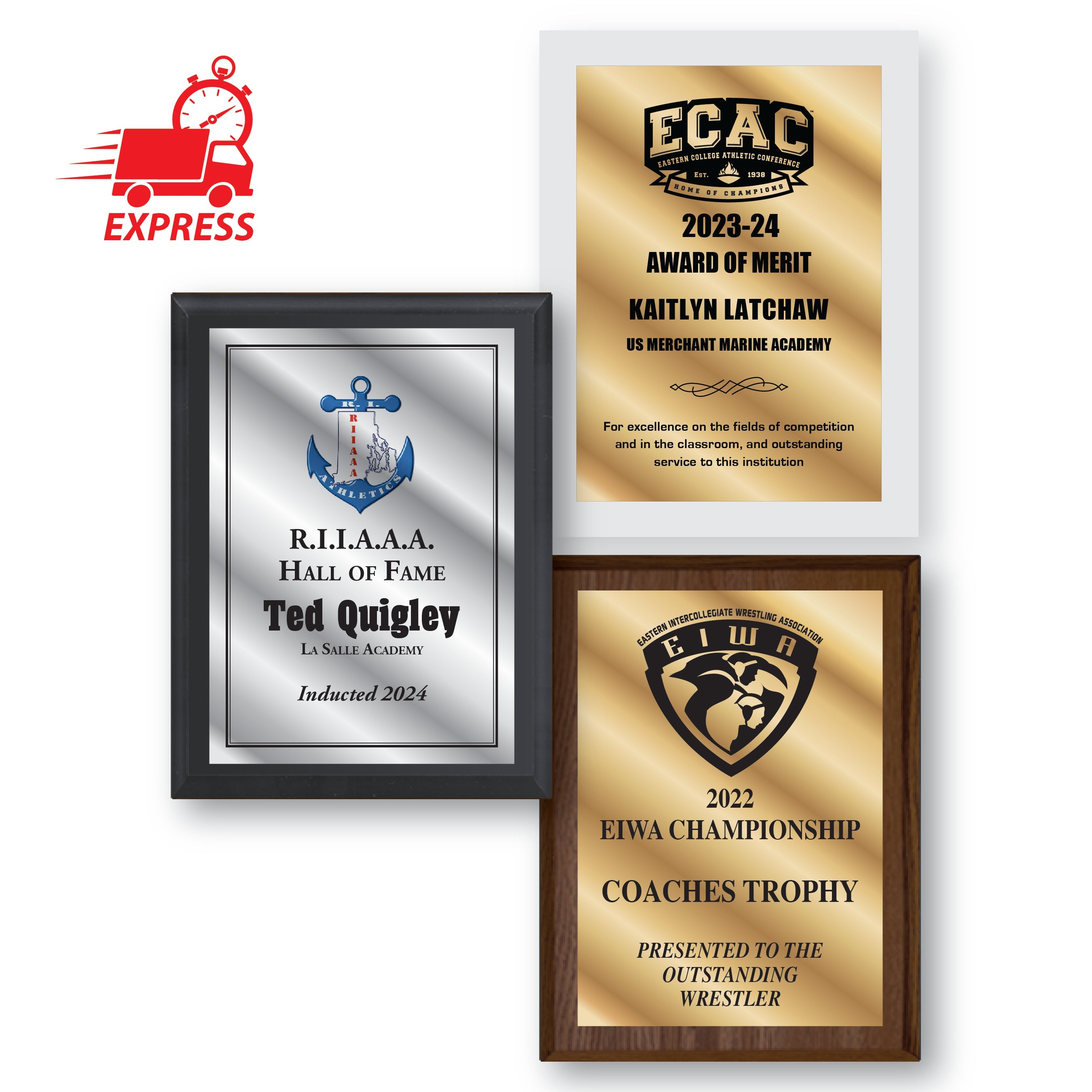 Sublimated (RP) Plaques – Championship Award-Guys